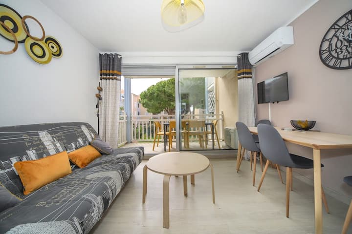 T2 Tamaris Piscine Proche Mer Palavas Parking - Palavas-les-Flots