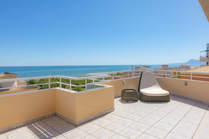 P144b Bel Appartement En 2ème Ligne De Plage - Oliva