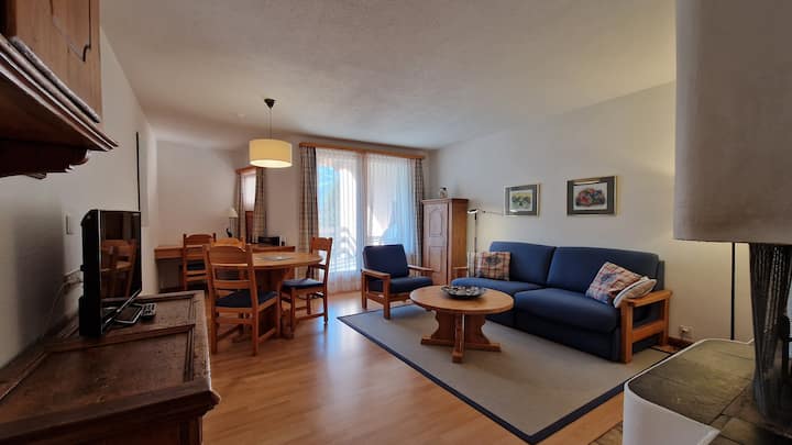 Chesa Bellaval, Haus La Vuolp 2-zimmerwohnung - Silvaplana