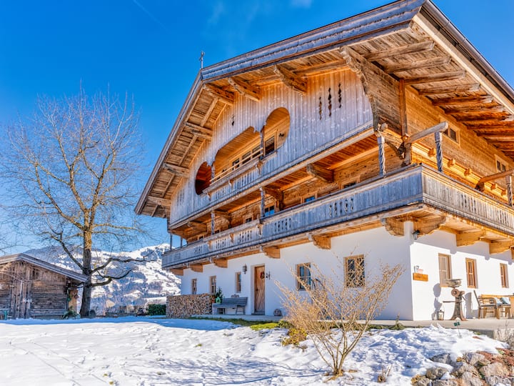 Loft Dans Une Ferme Avec Vue De Rêve - Söll