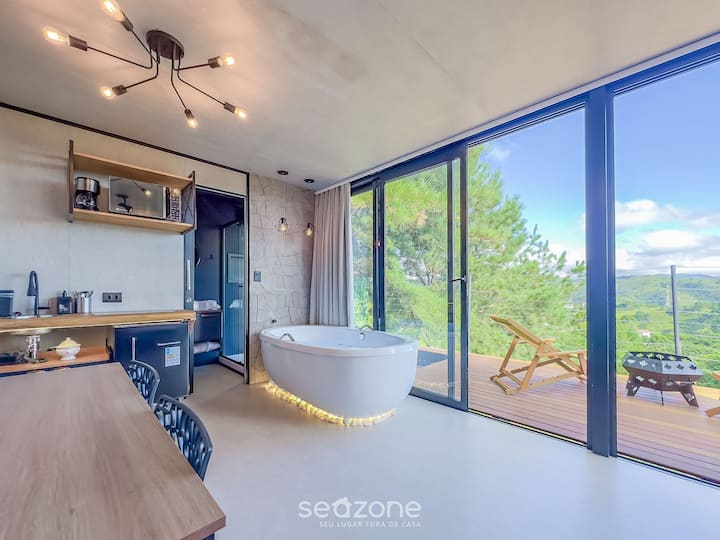 Nice Stone Hut With View Cnb013 - Campos do Jordão