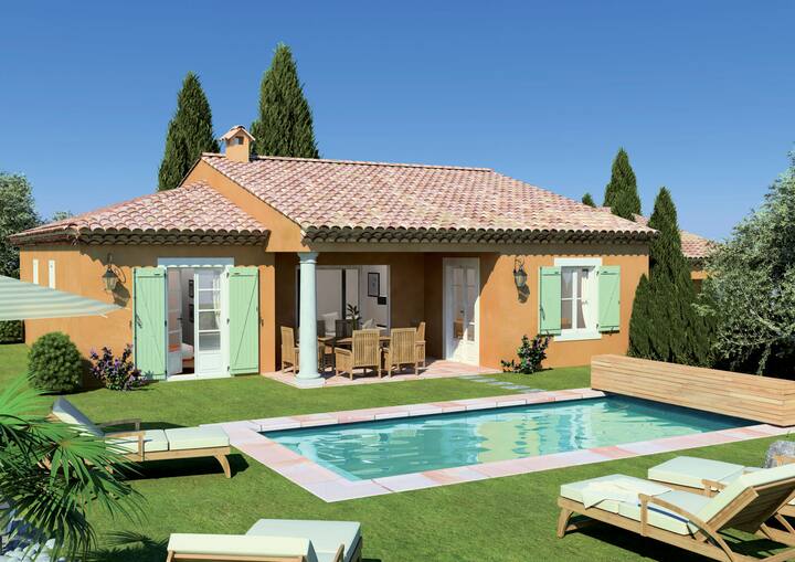 Villa De 110m² | Piscine Privée | 900m De La Plage - Le Lavandou