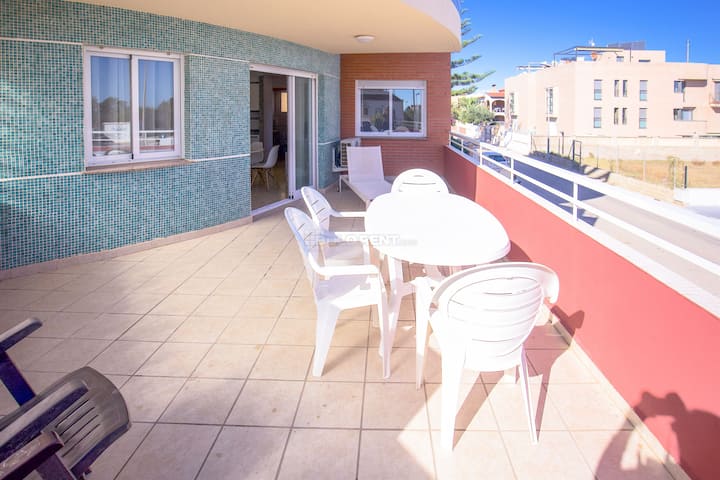 P061b Bel Appartement à 50m De La Plage D'aigua Bl - Oliva
