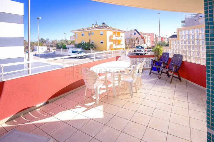 P061b Bel Appartement à 50m De La Plage D'aigua Bl - Oliva