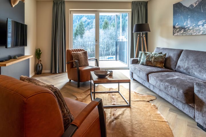 Stylish 5p Flat Near The Ski Area - Silbertal