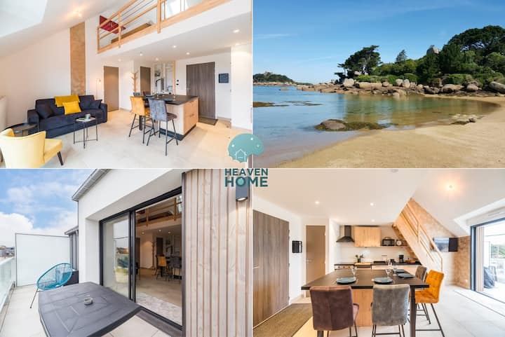 Duplex A Ploumanac'h, Plage De Saint-guirec - Trégastel