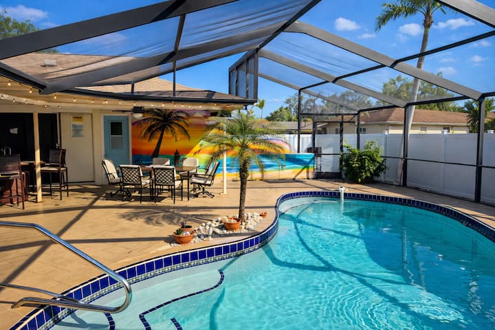 Near Anna Maria Island•heated Pool•4br Beach House - Anna Maria Island, FL
