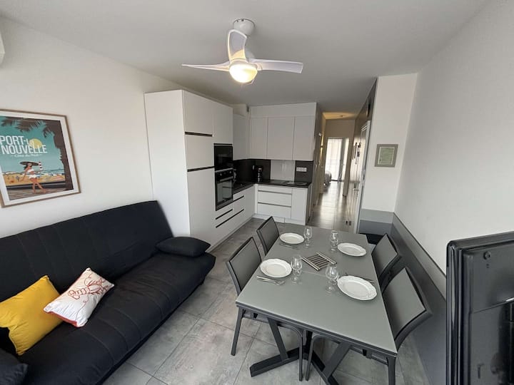 Appartement 2 Pièces 4 Couchages Port La Nouvelle - Sigean
