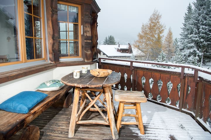 Holiday Flat For 5 People Bot La Pala Lenzerheide - Lenzerheide (Lai)