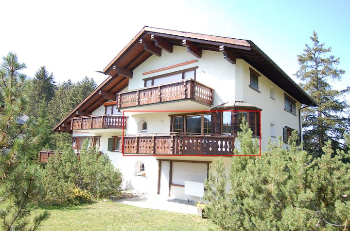 Apartment With Ski-in/ski-out Access And Fireplace - Lenzerheide
