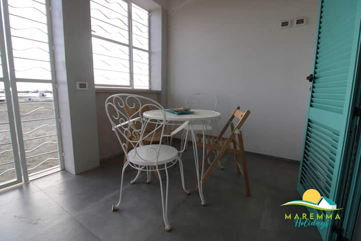 Maremma Holidays: Acquamarina B&beach Bilo - Follonica