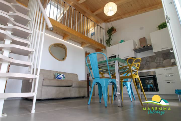 Maremma Holidays: Acquamarina B&beach Trilo - Follonica