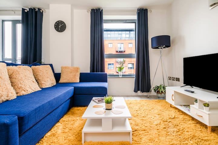 2br Central Flat W/ Free Parking - Sheffield