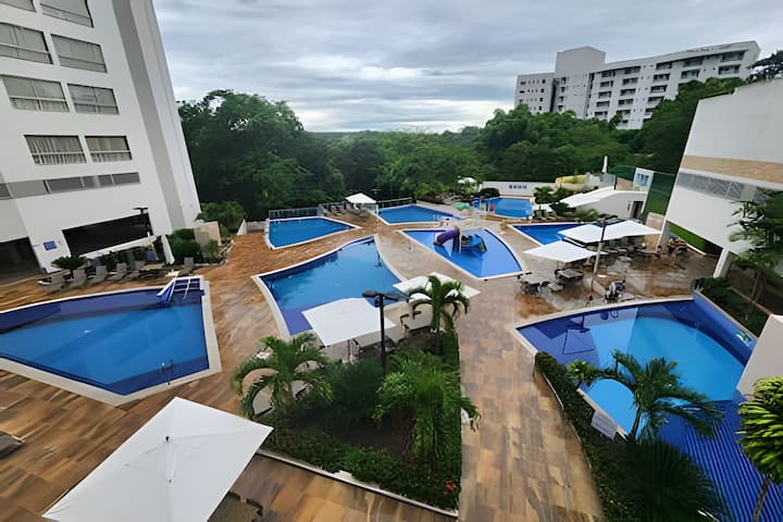 Aptos No Park Veredas P/10 Pessoas C/acesso Ao Rio - Rio Quente