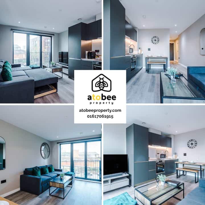 Stylish 1br Apartment In Holbeck Leeds - Leeds Station