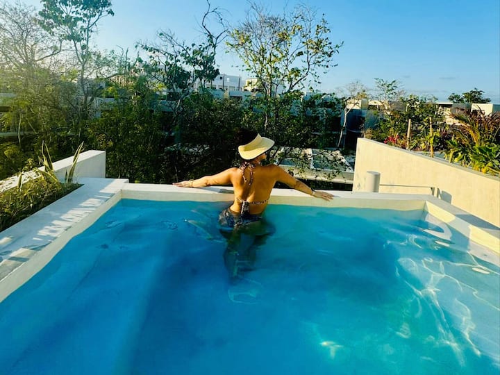 312 Selva Private Pool & Grill 2 Bedroom Apartment - Tulum