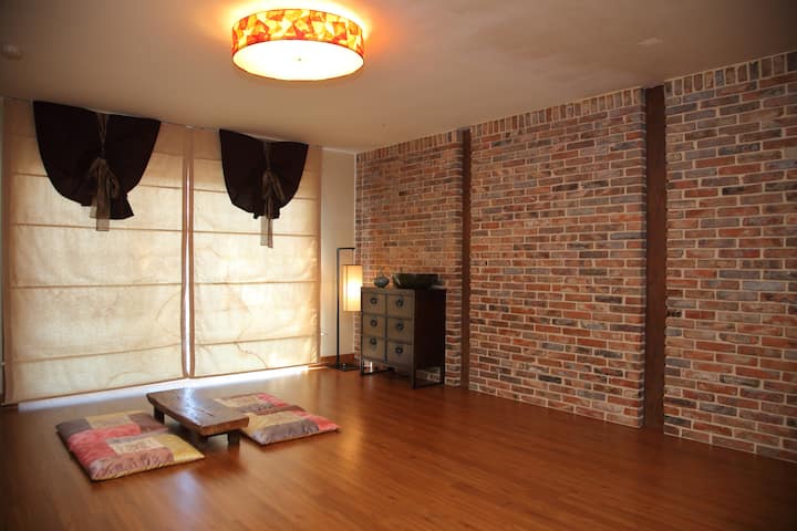 연천의 푸른 자연 속 힐링 공간인 한실온돌방 - 연천군