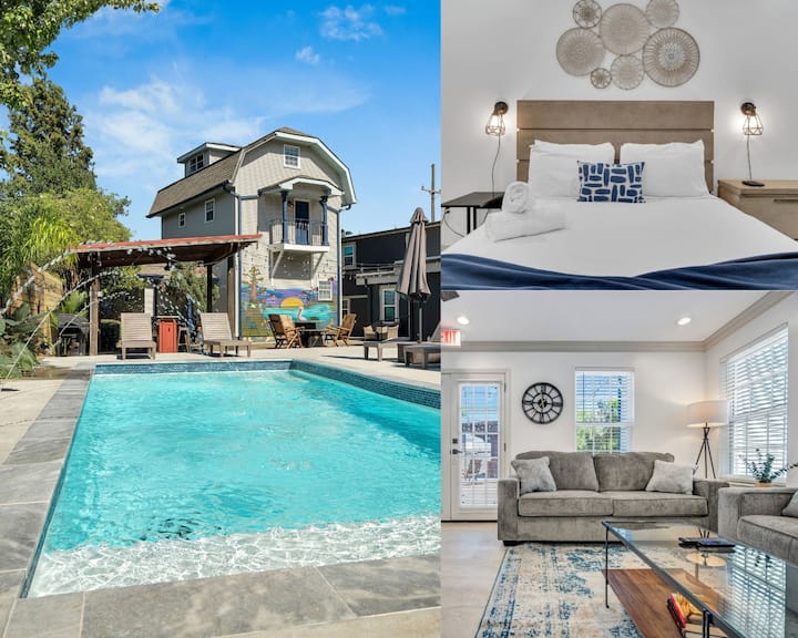 Nola Getaway! 4br W Shared Backyard Near Streetcar - New Orleans, LA