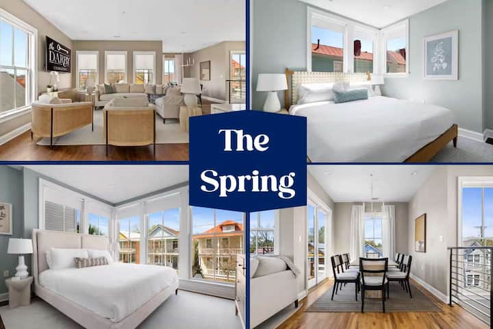 Walk To King St | Sleeps 10 | Rooftop | 3 Kings - Charleston, SC