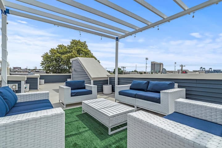 Villa In Citta, Lux Rooftop, Arcade, Movie Theater - Glendora, NJ