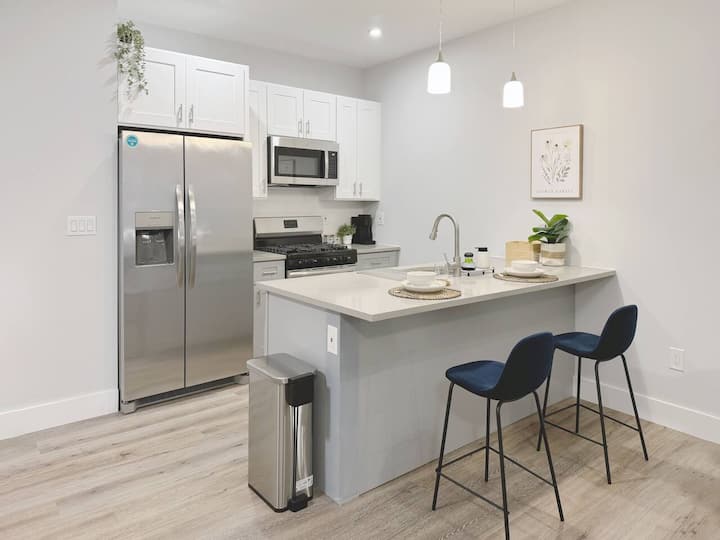 1br Luxe Boho In Prime Bayonne | 30 Min To Nyc - Bayonne