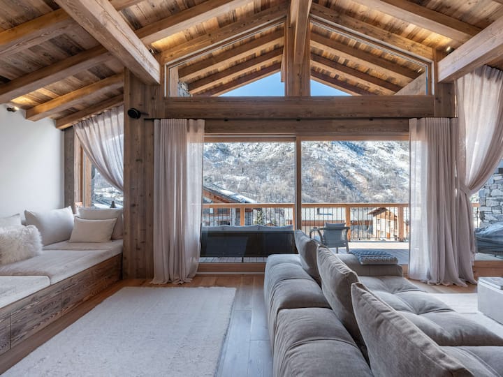Chalet Neuf Avec Piscine, Espace Détente, Bain No - Val Thorens
