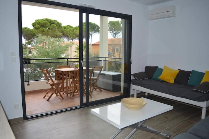 Appartement 2 Pièces Avec Balcon Et Piscine - Argelès-sur-Mer
