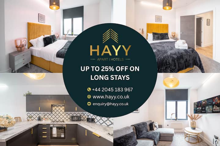 Prestige-appartement-sdb Privée-vue Sur Rue-privat - Huddersfield