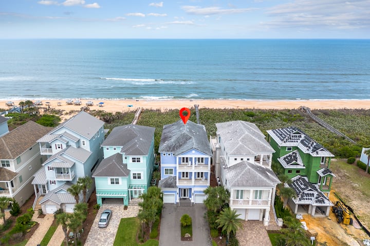 Sea Gem | Private Pool, Hot Tub, Beach Access! - Palm Coast, FL