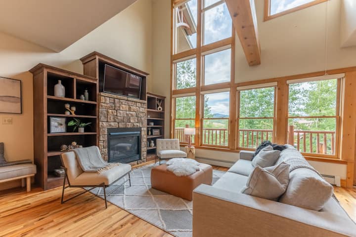 Stunning Treasury Point Condo, 3bd/3ba+hot Tub! - Crested Butte, CO
