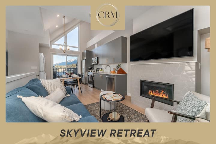 Skyview Retreat | Pool, Hot Tub & Parking - Canmore