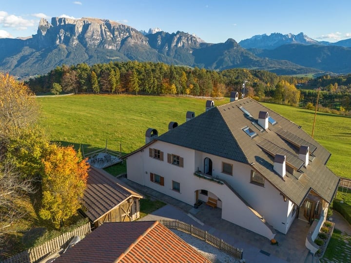 Ferienwohnung Schlern Bio Schrofhof - Klobenstein