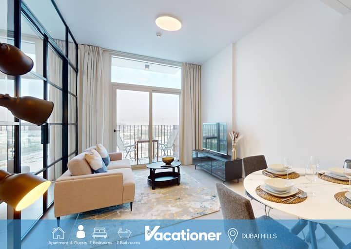 Socio Tower 2 - Neat Two Bedroom - Dubai