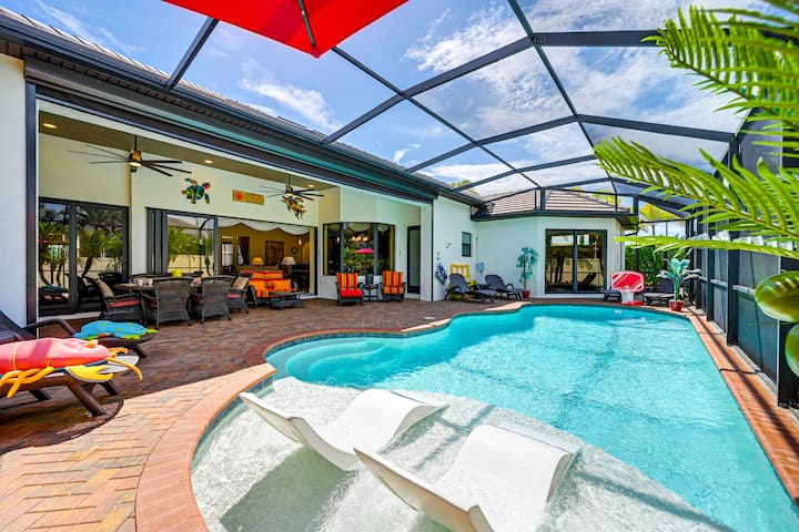 Lanai W/ Heated Pool At Cape Coral Escape! - Cape Coral, FL