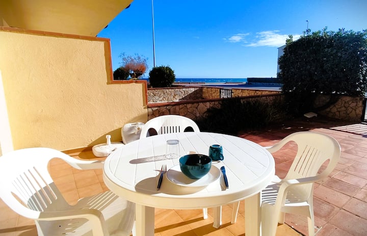 Appartement De Plage Première Ligne Et Jardin - Pl - L'Estartit