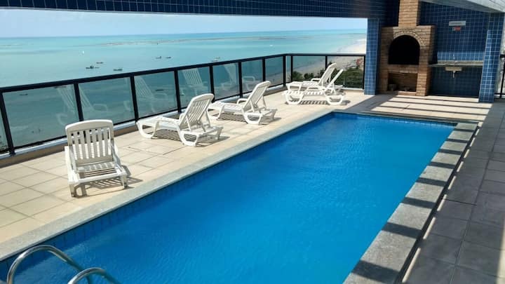 Front Beach Apartament With 2 Bedroom Pajuçara Mac - Maceió