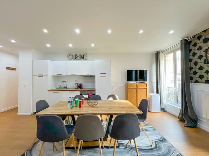 Urbanflat 17 - Pretty 3 Bedroom Flat In Paris Cent - La Courneuve