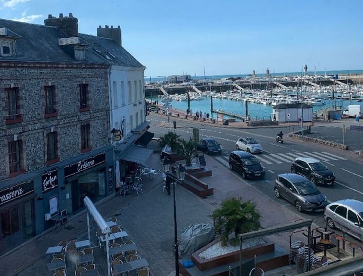 Le Sémaphore Appartement 8 Pers Vue Port Et Mer - Fécamp