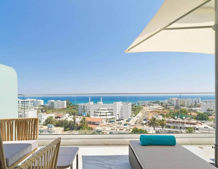 Wonderful 1br Suite With Panoramic View In Cyprus - Ayia Napa