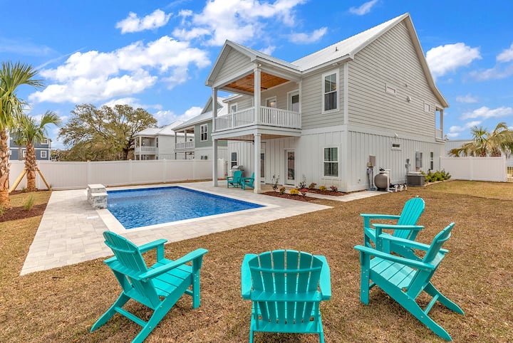 New Listing! Marshwalk; Private Pool; King Bed - Murrells Inlet, SC