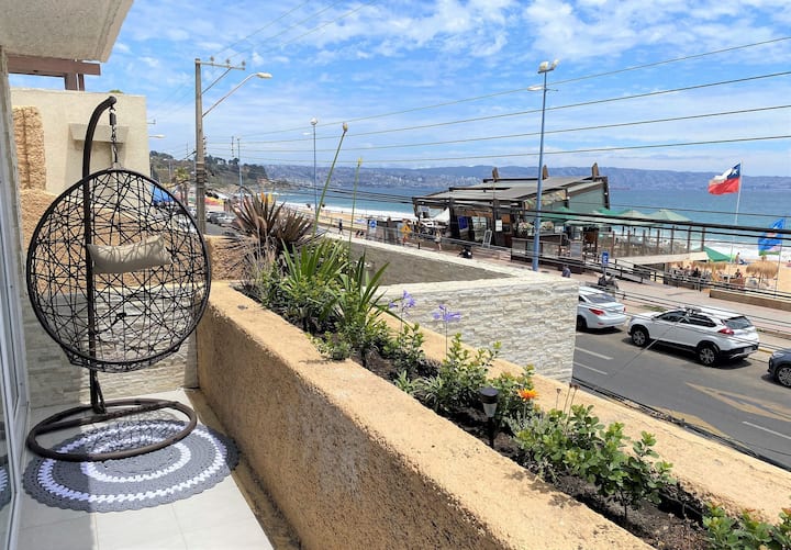 Apartment In Front Of The Reñaca Beach. - Viña del Mar