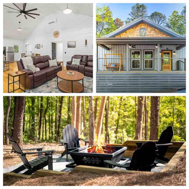 Private Getaway On 1 Acre | Hiking | Fire Pit - Sautee Nacoochee, GA