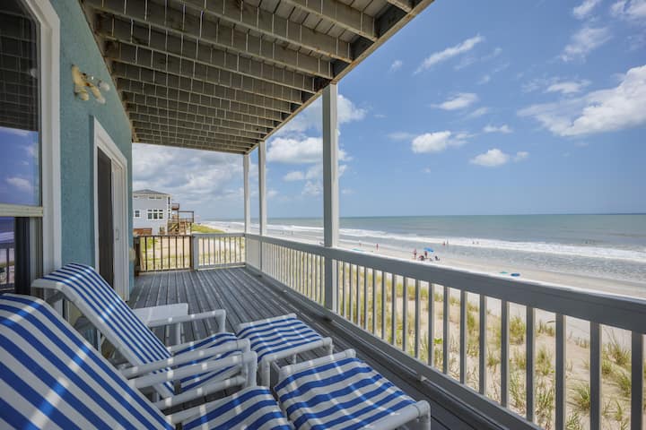 High Tide | Oceanfront-direct Beach Access! - St. Augustine, FL