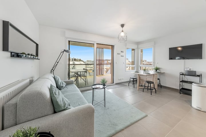 Le Canephora - Bail Mobilité - Parking - 400m Gare - Ille-et-Vilaine