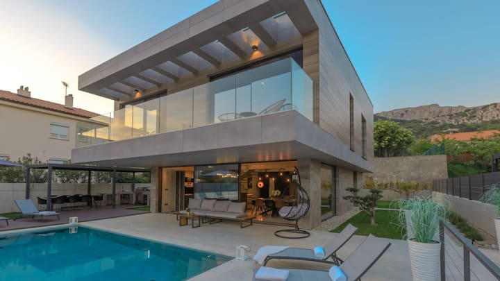 Luxury Villa Krk Baška Ii - Heated Pool, Sauna - Baška