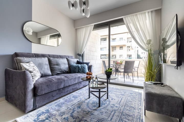 Fantastic 3br Parking Terrace In City Center - Jerusalem