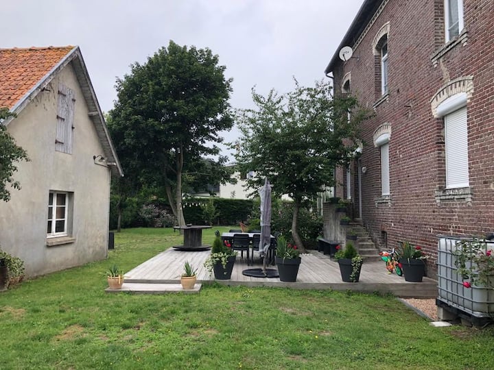 Villa Au Beau Site  Jardin, Cheminée & Mer Proche - Merlimont