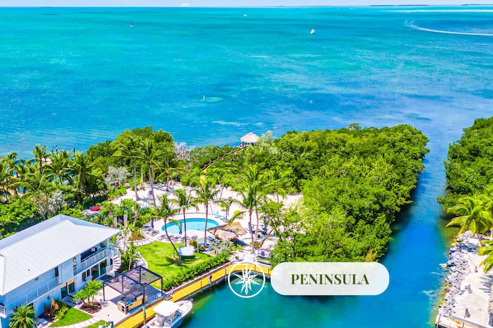 Peninsula Villa | Boat Dock | Heated Pool | Sunset - Islamorada, FL