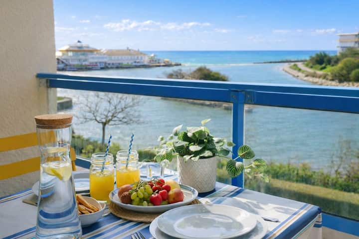Joli Appartement Vue Océan Et Lac Les Sables - 4 P - Vendée