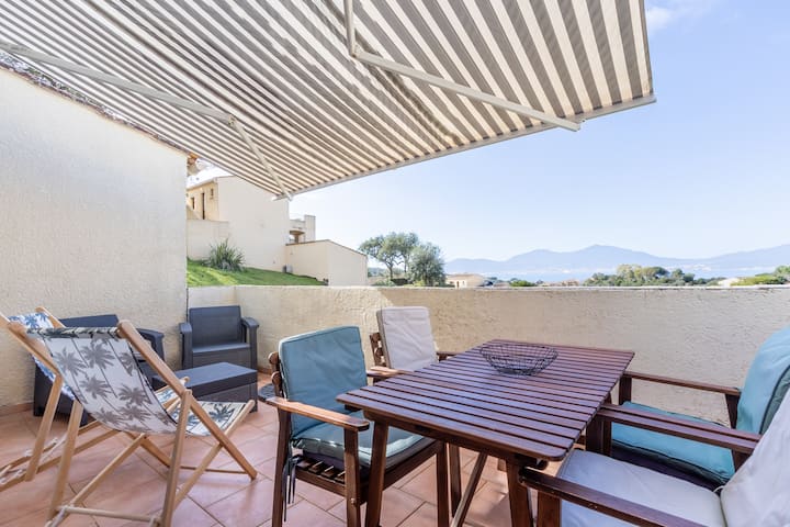 Azura Prugna - Maison Avec Piscine Partagée - Ajaccio